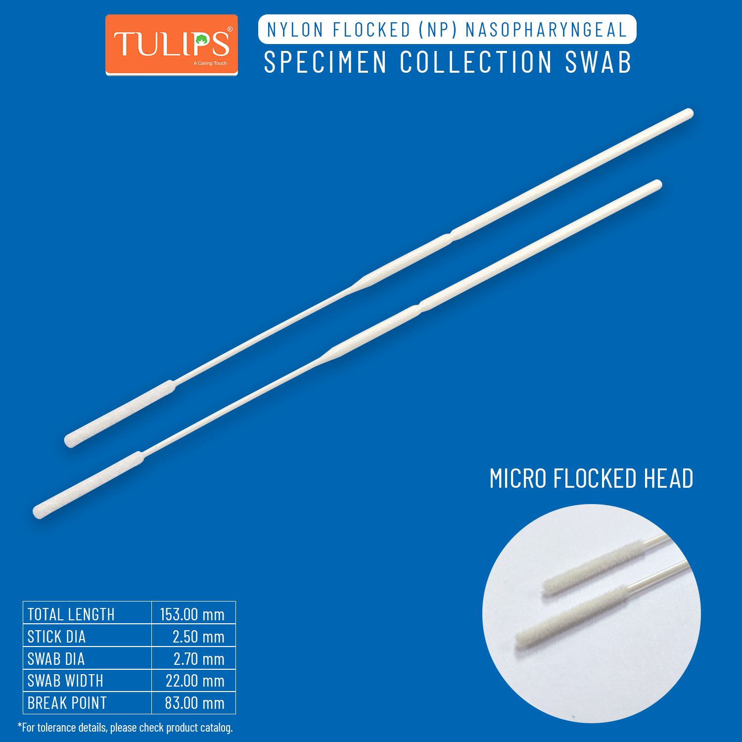 Nylon Flocked Swabs